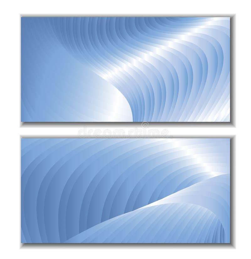 Metallic Blue Stripes, Metallic Gradient. Cover Design. Creative ...