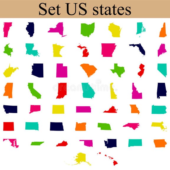 Us State Icons Stock Illustrations – 2,094 Us State Icons Stock ...