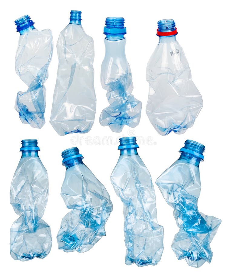 Set of Used Plastic Bottles Stock Image - Image of global, dispose ...