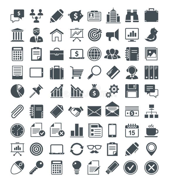 Set of usefull icons stock vector. Illustration of message - 31405166
