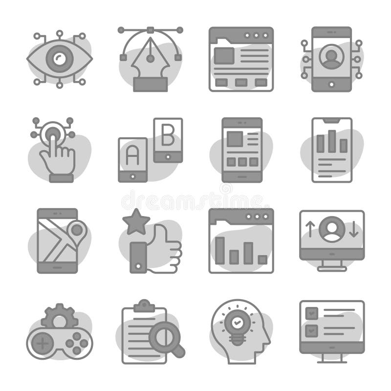 Set Of User Interface Icons Web Design User Interface Mobile Computer And Other Projects