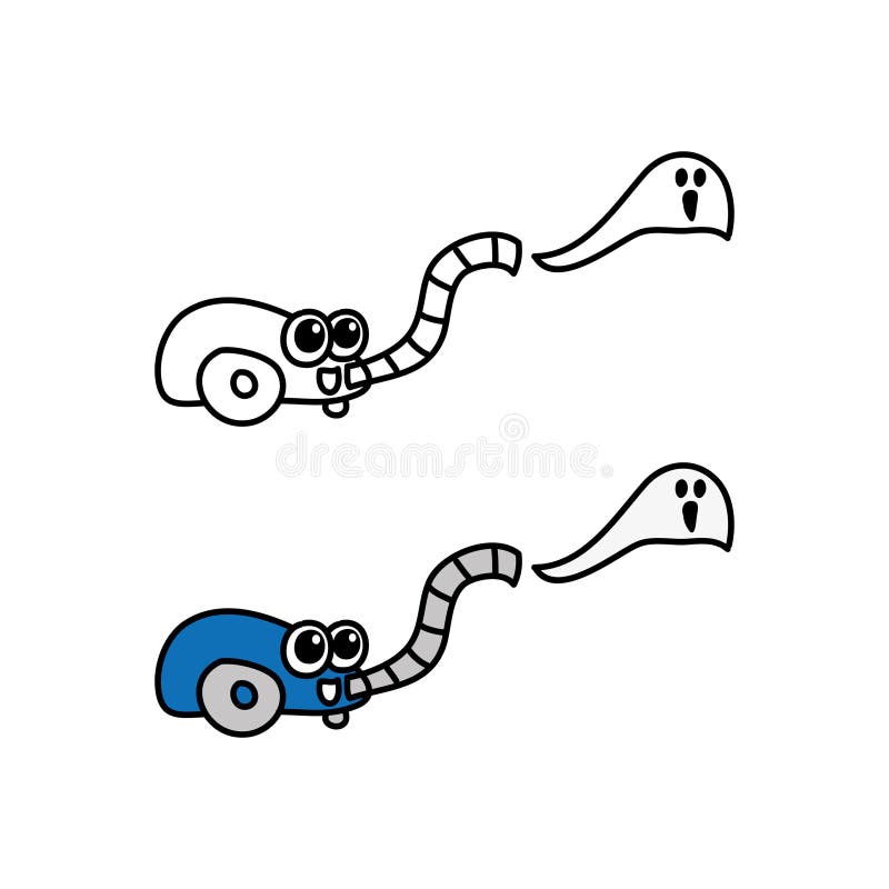 Ghost 4 stock vector. Illustration of home, appliance - 285641232