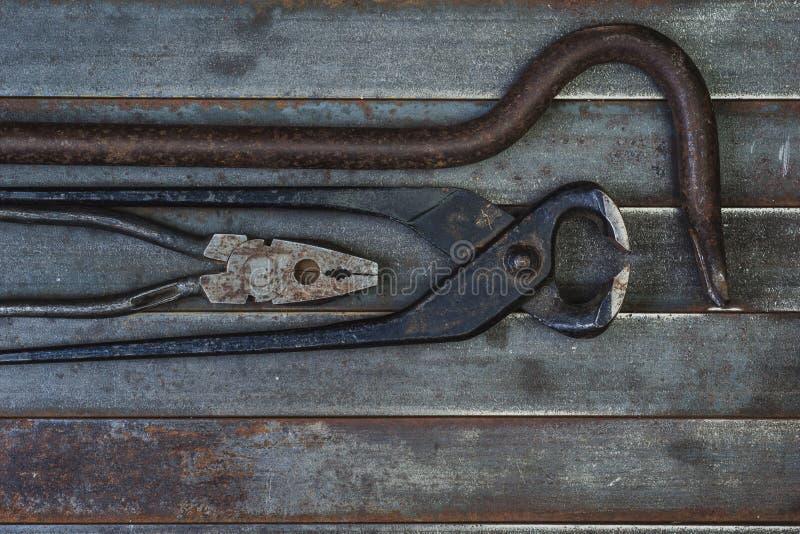 Set of Various Equipment, Instruments and Tools for Manual Work Stock ...