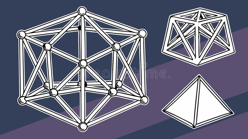 Complex Polyhedrons Stock Illustrations – 14 Complex Polyhedrons Stock ...