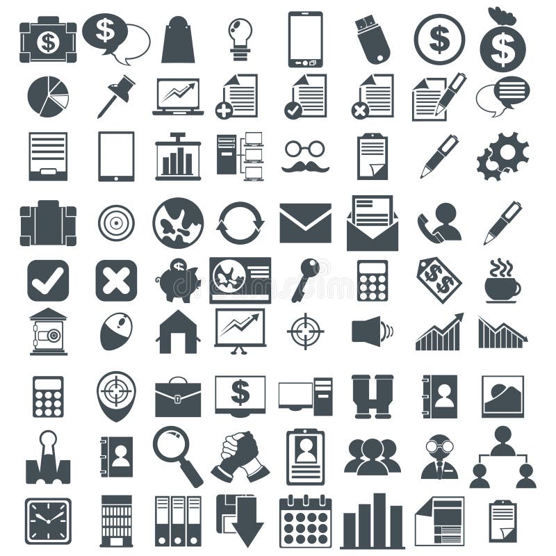 Set of Various Icons. Vector Illustration Decorative Design Stock ...