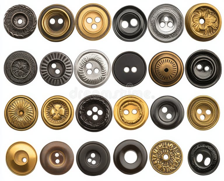 A Set of Various Specialized Heads Made from Different Materials ...