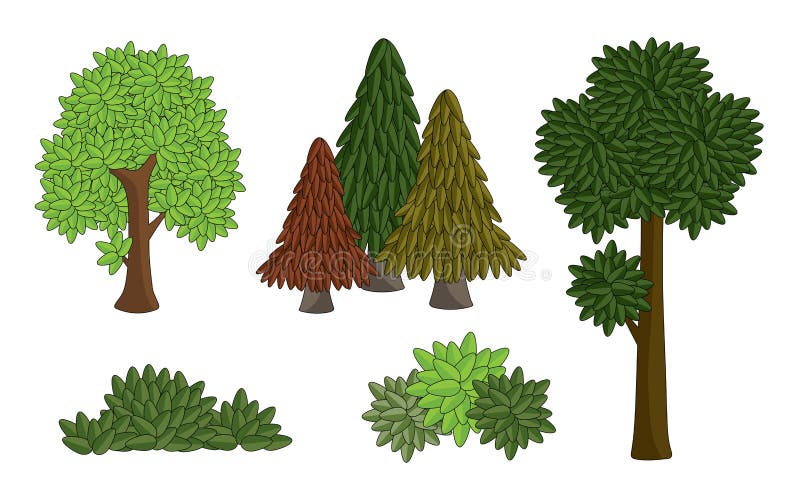 Cartoon Gum Tree Background Stock Illustrations – 201 Cartoon Gum Tree ...