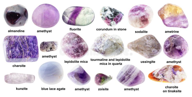 Set of Various Unpolished Pink Stones with Names Stock Photo - Image of ... Set of Various Unpolished Pink Stones with Names Stock Photo - Image of ...