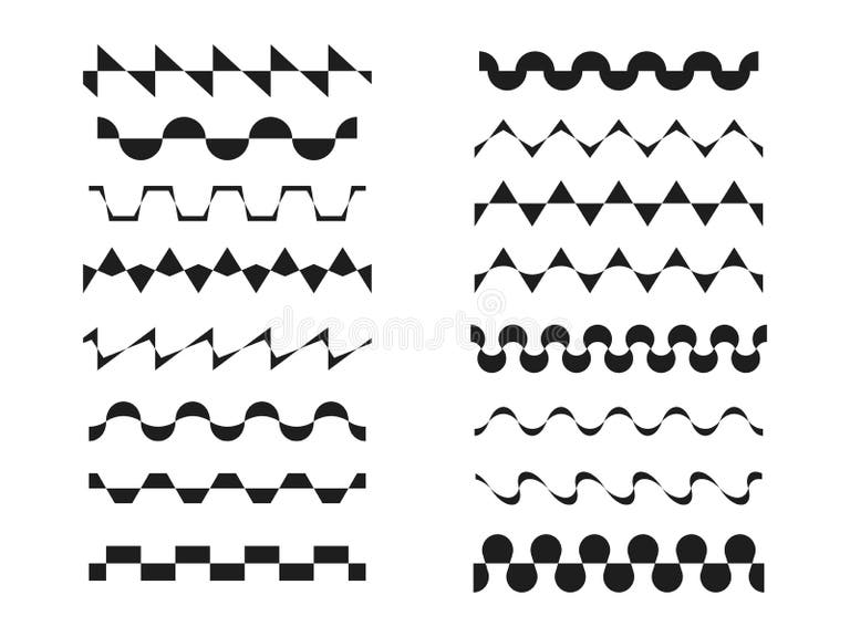 Zigzag Wavy Line Patterns Set Stock Illustrations – 254 Zigzag Wavy ... Zigzag Wavy Line Patterns Set Stock Illustrations – 254 Zigzag Wavy ...