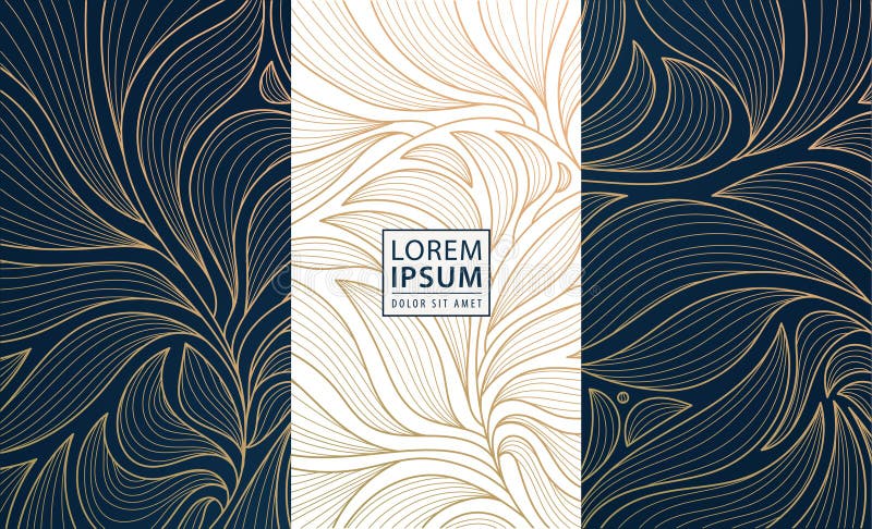 Set of Vector Art Deco Labels, Frames, Wedding Invitations, Packaging ...