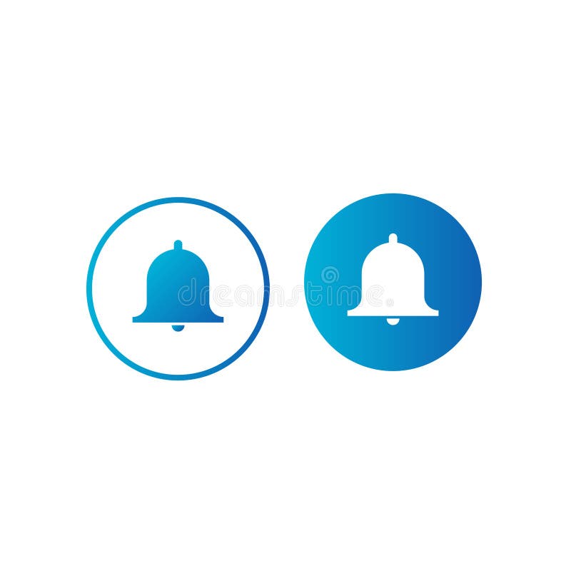 Vector set of bell stock vector. Illustration of cartoon - 119222418