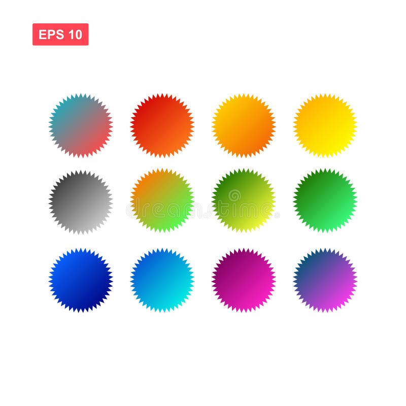 Blank star price stock vector. Illustration of bubble - 18531588