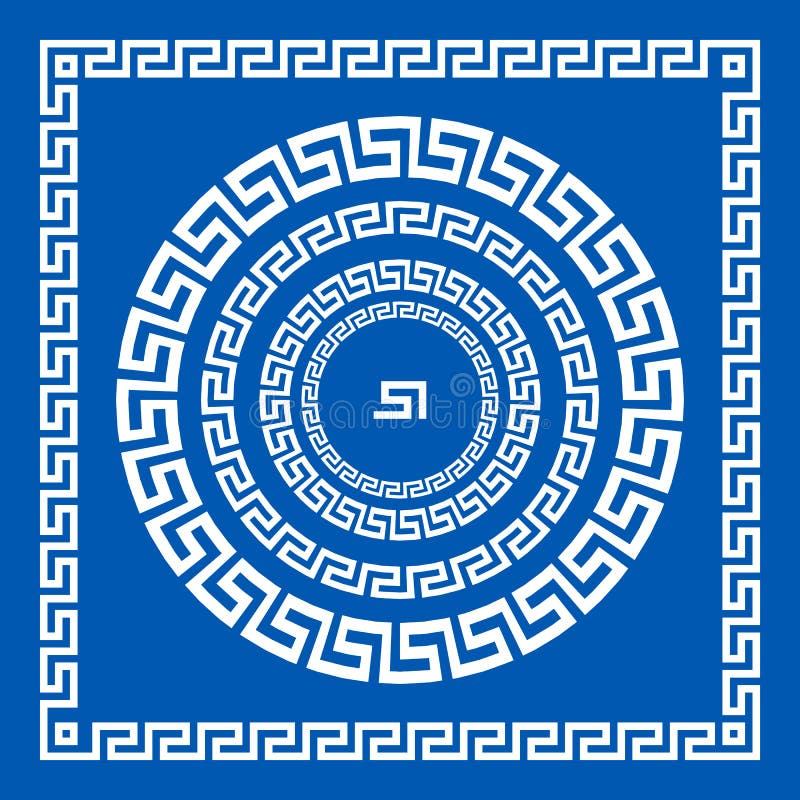 Meander Square Patterns Stock Illustrations – 499 Meander Square ...