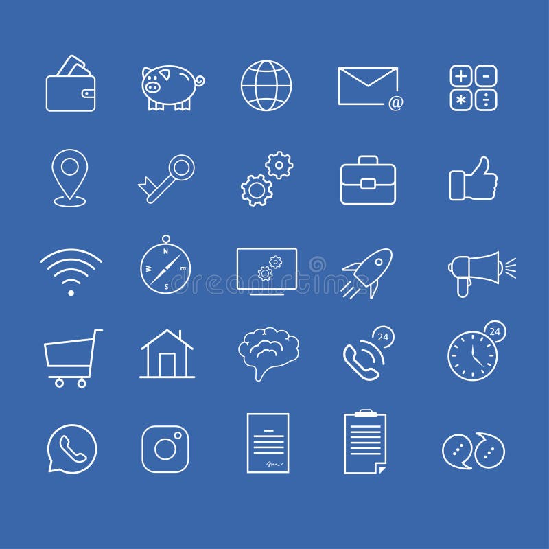 Concise Icons Stock Illustrations – 276 Concise Icons Stock ...