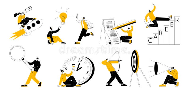 Work Areas Set Stock Illustrations – 222 Work Areas Set Stock ...