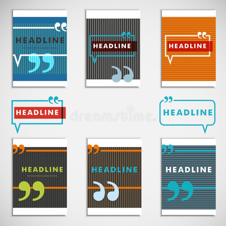 Set Vector Color Lines with Conversational Bubble Stock Vector - Illustration of design, sign ...