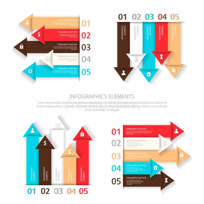 Set of Vector Design Elements for Infographic Stock Vector ...