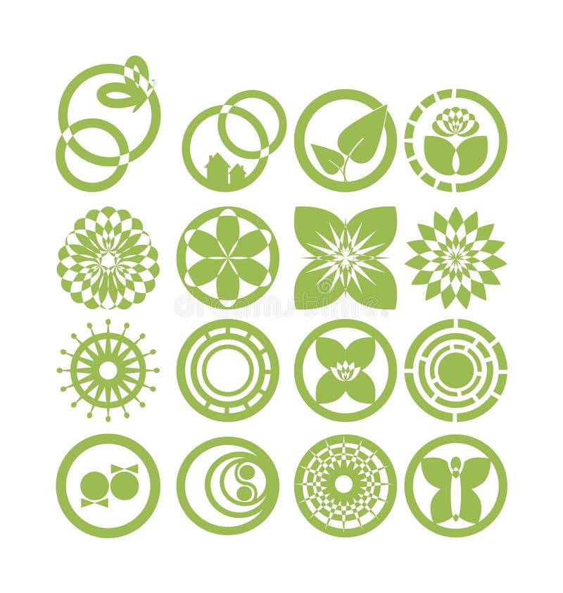 Botany Science Symbol Stock Illustrations – 1,317 Botany Science Symbol ...