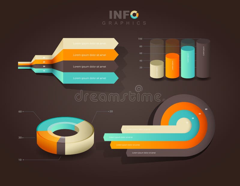 Flat design template stock vector. Illustration of flat - 36000288