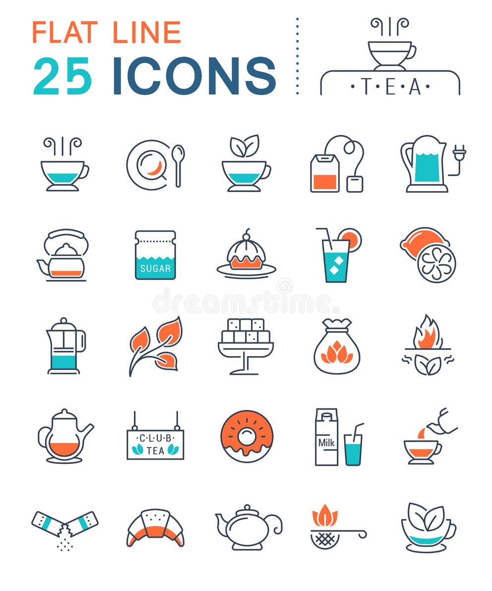 Tea Pictogram Stock Illustrations – 16,575 Tea Pictogram Stock ...