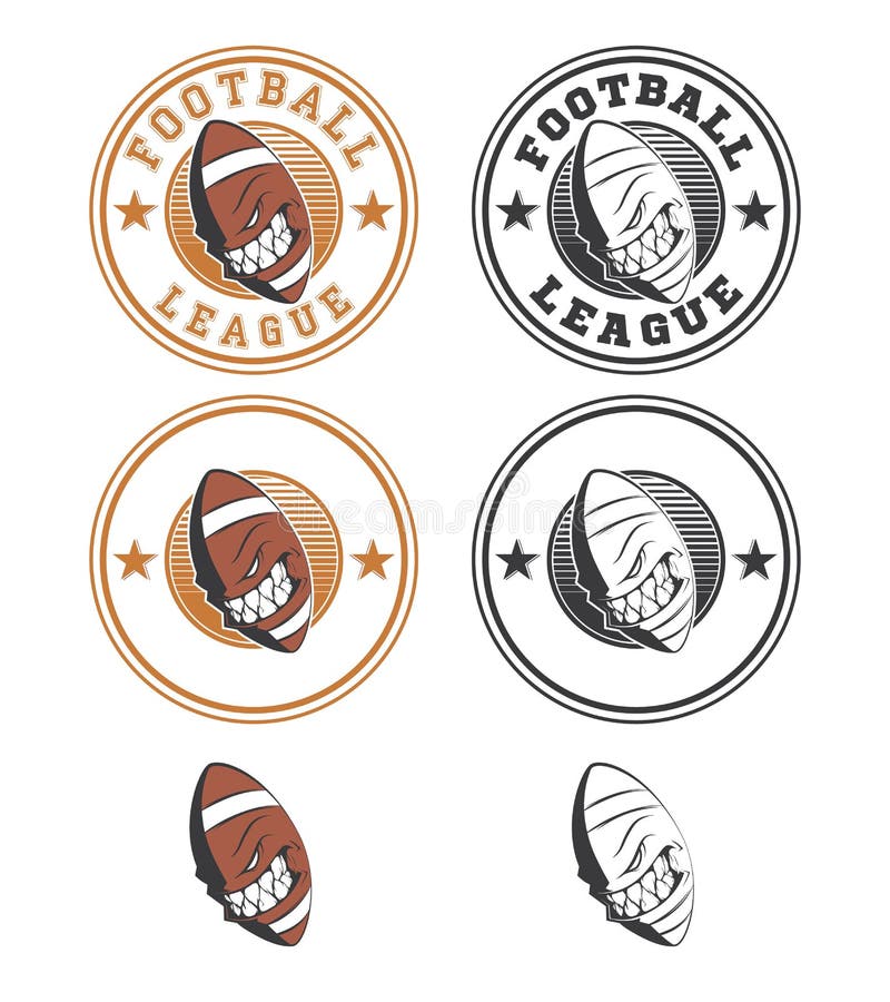 Angry Football, Soccer Ball Sticker Vector Concept Stock Vector ...