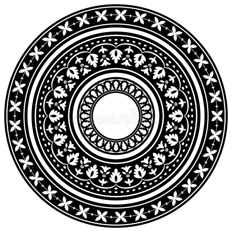 Circular Aztec design stock vector. Illustration of imagery - 19168234