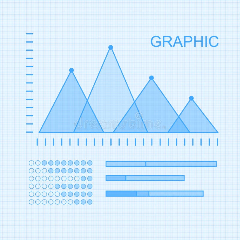 Set of Vector Graphs and Diagrams for Infographics Stock Vector ...