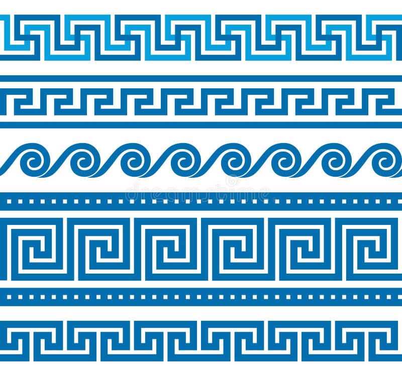Greek Border Vector
