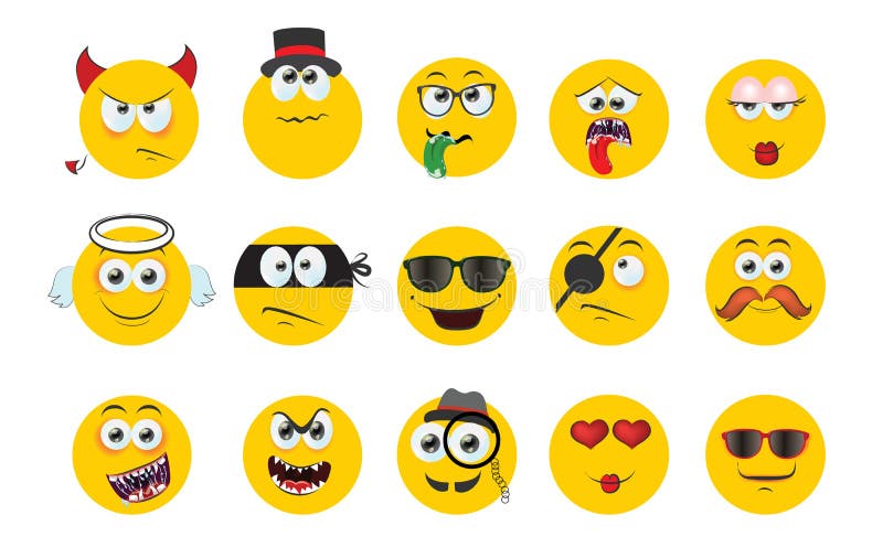 Set of Vector Highlight Covers. Collection of Elements in Trendy Retro ...