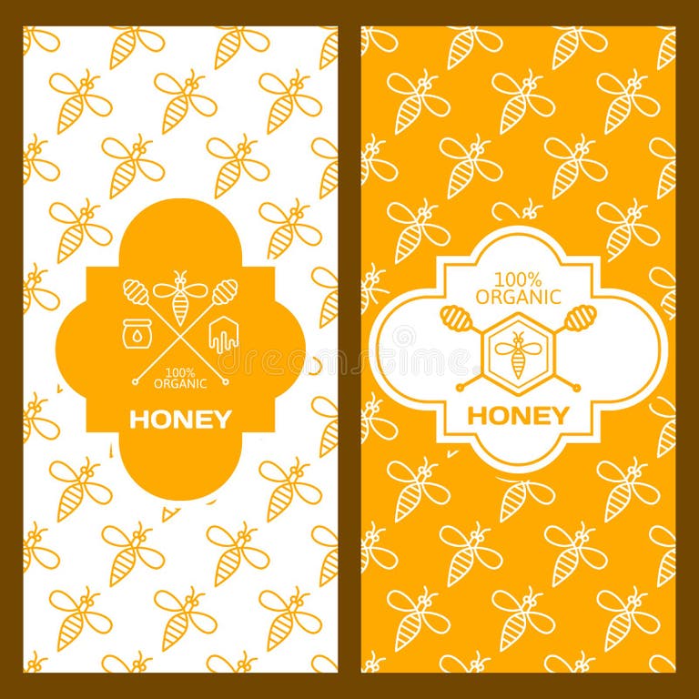 Honey Label Template Stock Illustrations – 10,556 Honey Label Template ...