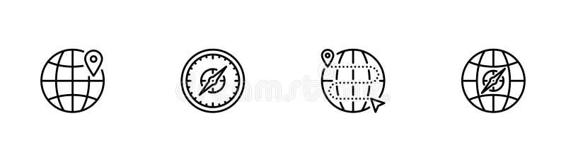Set of Vector Icons on Theme Adjustment, Mode Selection, Control ...