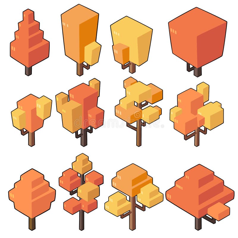 Isometric Landscape Pixel Stock Illustrations – 230 Isometric Landscape ...