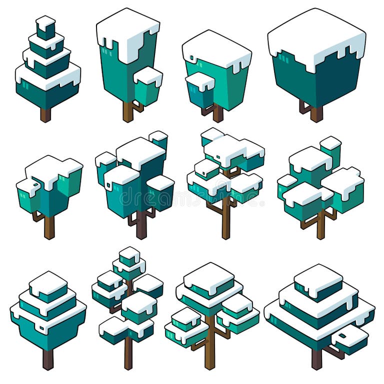 Pixel Winter Isometric Stock Illustrations – 91 Pixel Winter Isometric Stock Illustrations ...