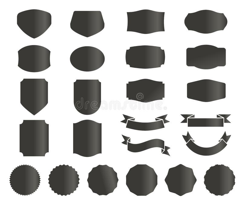 Set Vector Label and Badges Template Stock Vector - Illustration of ...