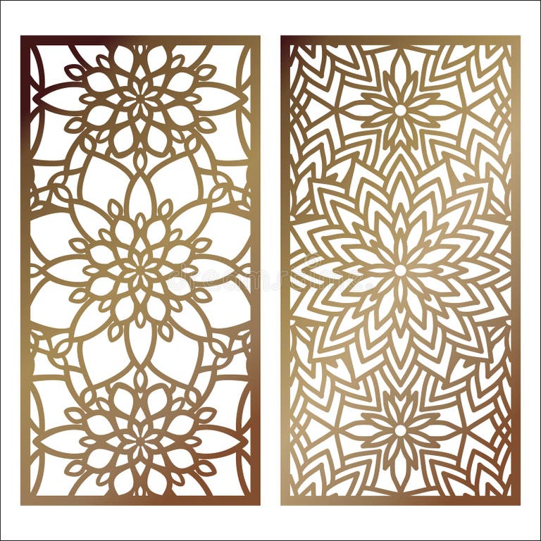 Floral Wall Panels Stock Illustrations – 450 Floral Wall Panels Stock ...