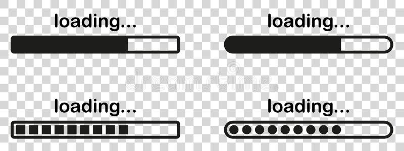 Set of Vector Loading Icons. Loading Bar Progress Icon Stock Vector ... Set of Vector Loading Icons. Loading Bar Progress Icon Stock Vector ...