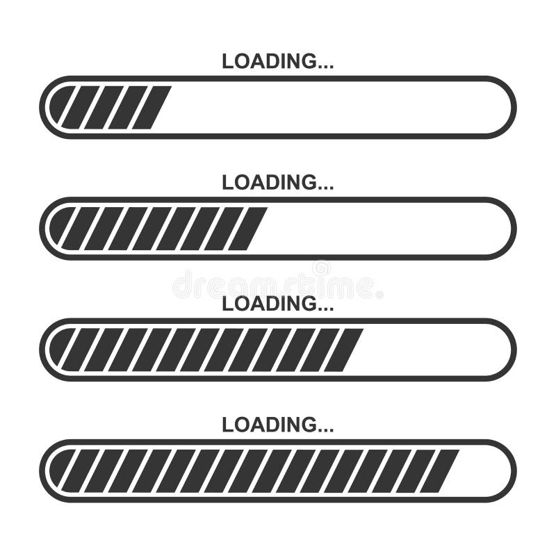 Vector loading icon stock illustration. Illustration of load - 163719988