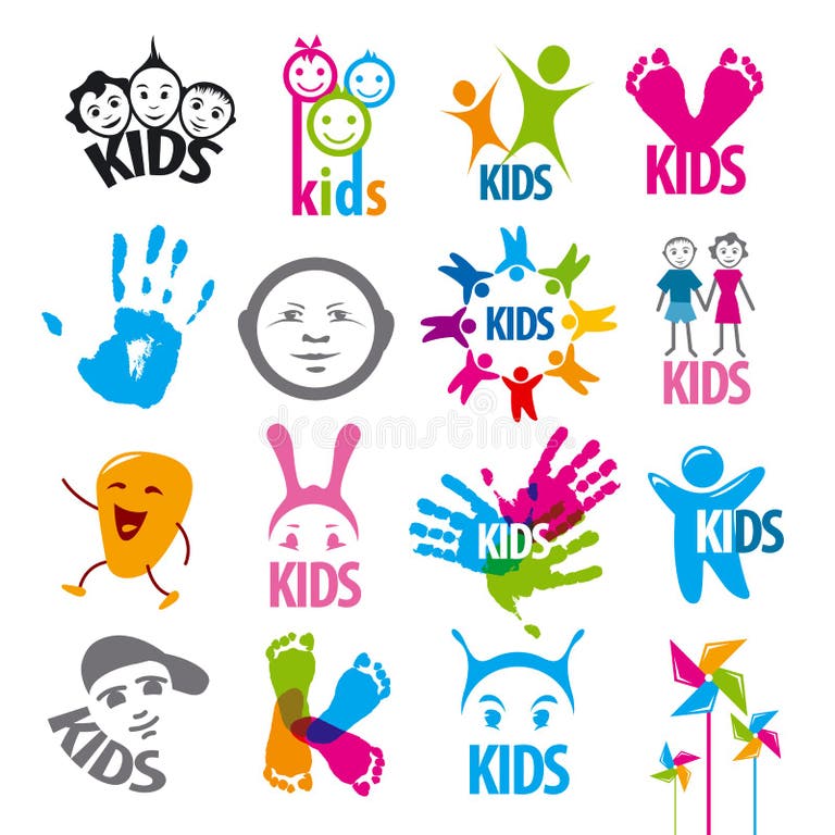Logos Children Stock Illustrations – 4,899 Logos Children Stock ...