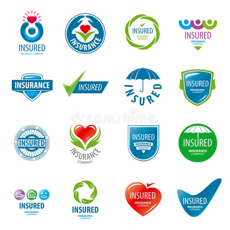 Insurance Logos Stock Illustrations – 4,381 Insurance Logos Stock ...