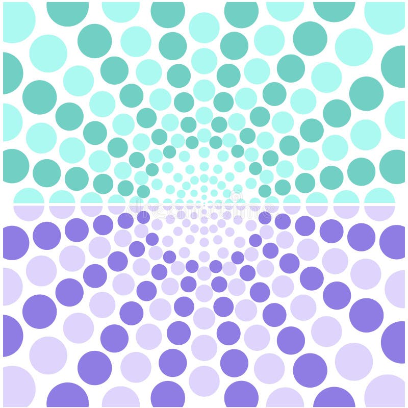 Set of Vector, Multicolored Backgrounds Made of Round Elements. Stock ...