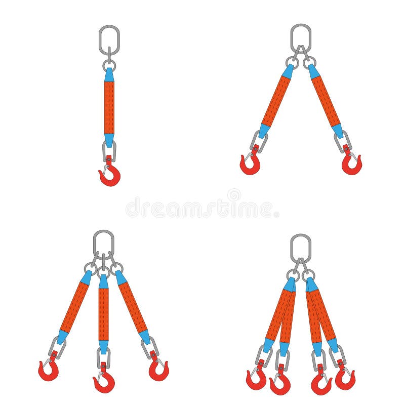 Sling Line Icon. Vector Signs for Web Graphics. Stock Vector ...