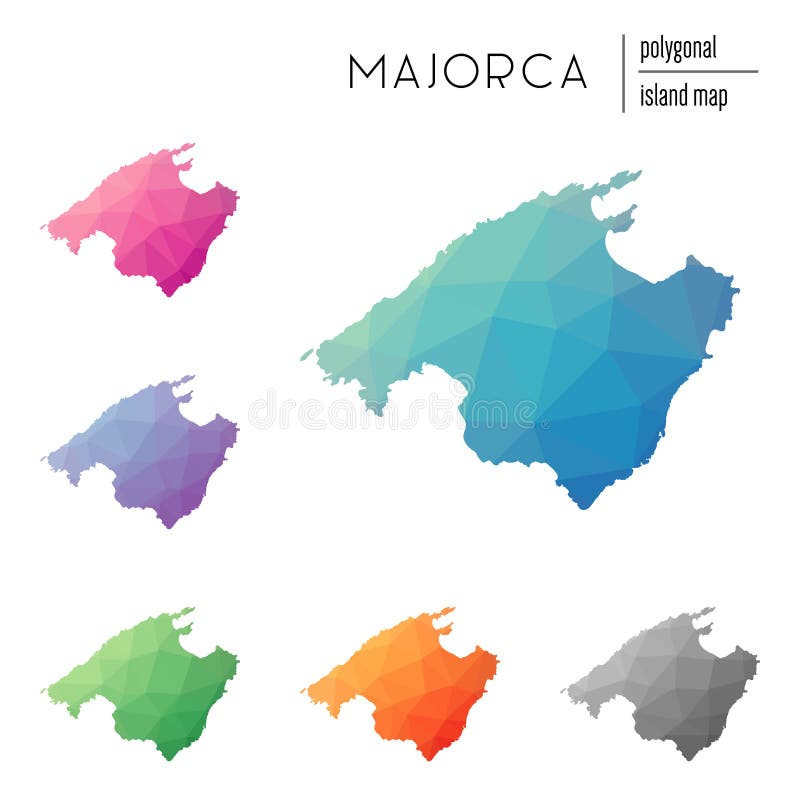 Vector Majorca Map of Dots stock vector. Illustration of island - 139143076