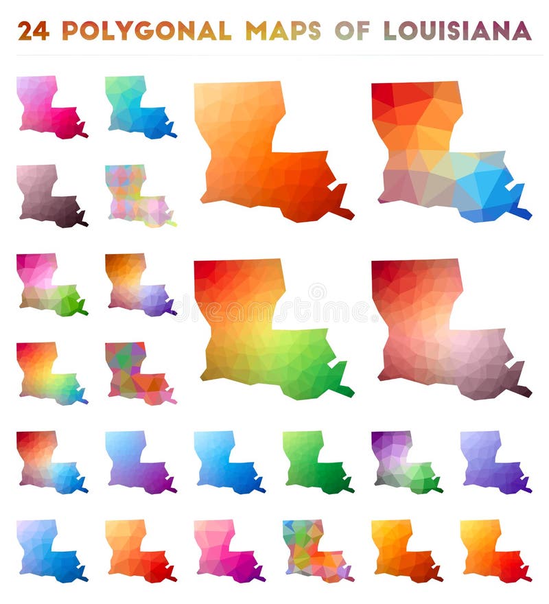 Louisiana Maps Stock Illustrations – 403 Louisiana Maps Stock ...
