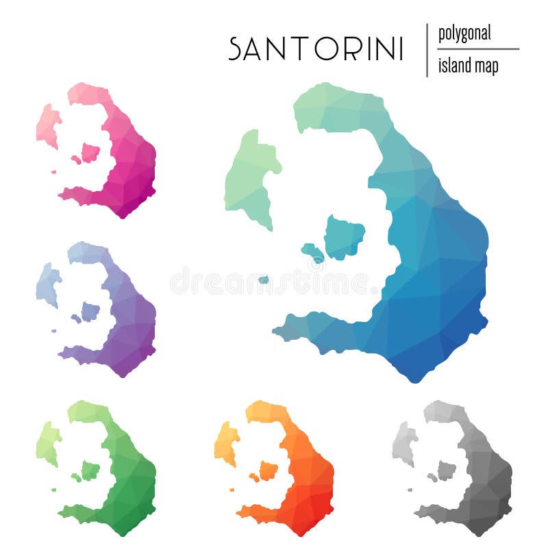 Santorini Maps Stock Illustrations – 15 Santorini Maps Stock ...