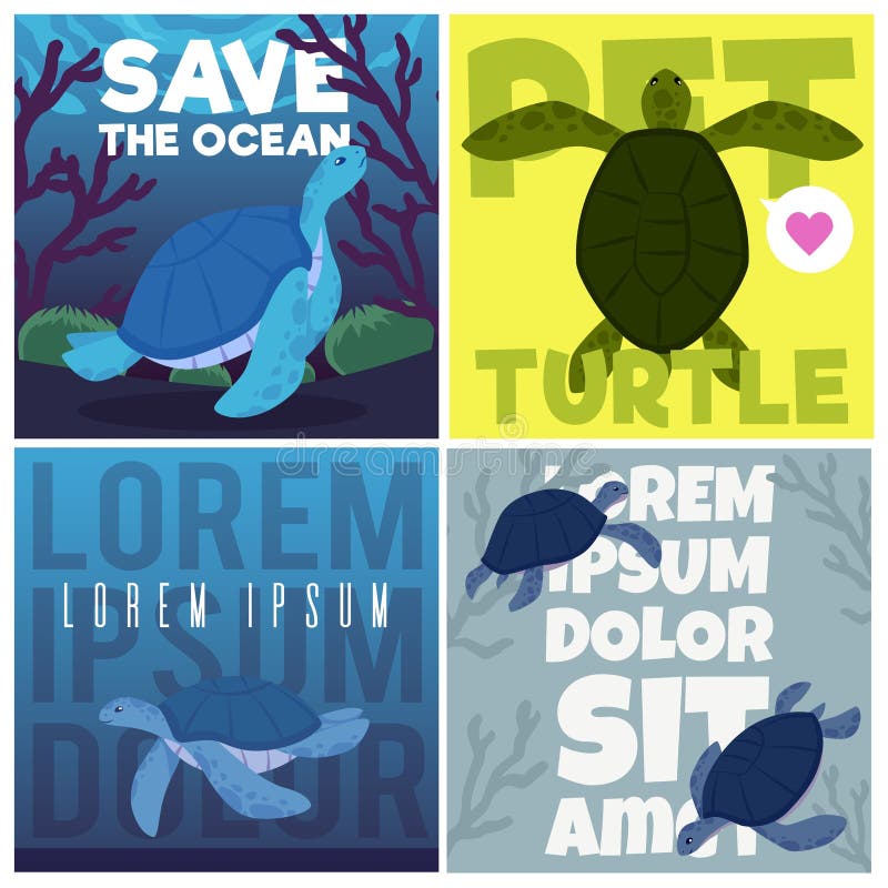 Sea Turtle Text Stock Illustrations – 2,427 Sea Turtle Text Stock ...