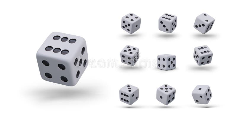 All Combinations Dice Stock Illustrations – 17 All Combinations Dice ...