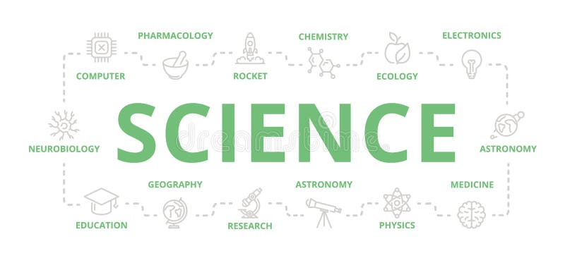 Set of Science and Research Elements for Multipurpose Presentation ...