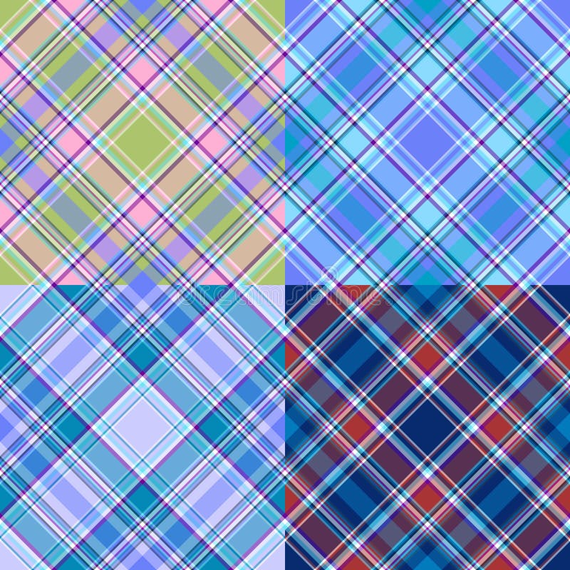 Abstract Checkered Pattern - Seamless Background - Wood Paneling Stock ...