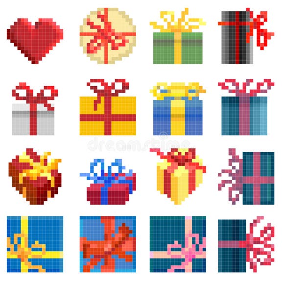 Box Pixel Art Stock Illustrations – 8,196 Box Pixel Art Stock ...