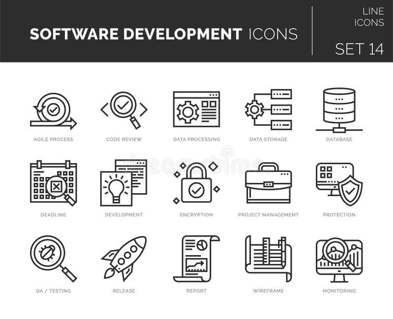 Software Development Icons Stock Illustrations – 11,312 Software ...